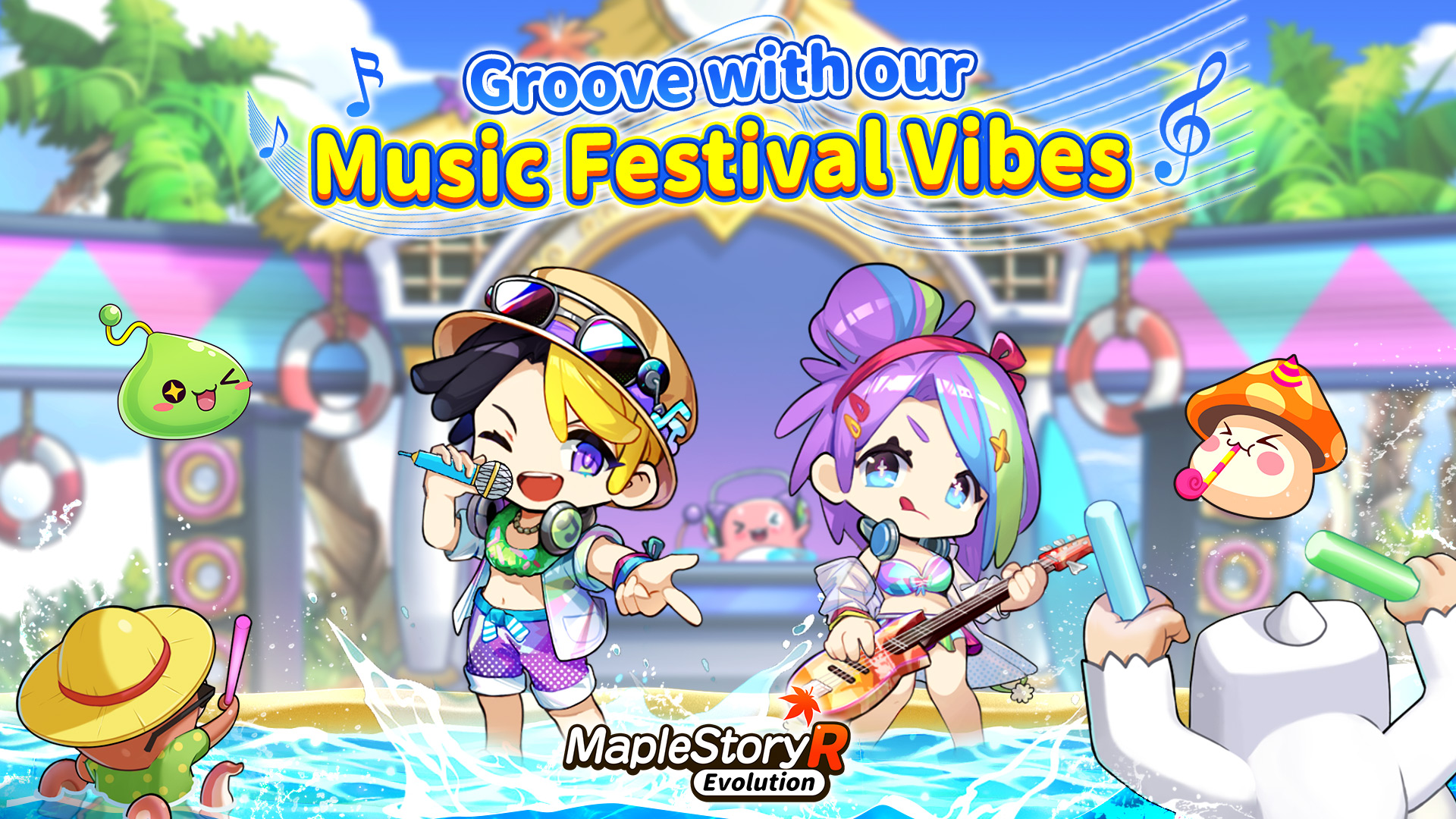 MapleStory R: Evolution Official Launch Countdown Reveals Theme Song ...