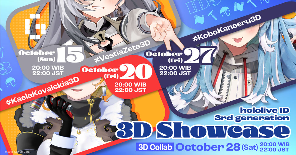 Hololive Indonesia Gen 3 Announces 3D Showcase Stream - GamerBraves