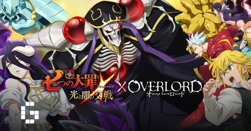 The Seven Deadly Sins: Grand Cross Overlord Collab Available Now ...